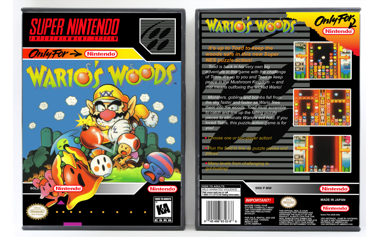 Gaming Relics - Wario's Woods