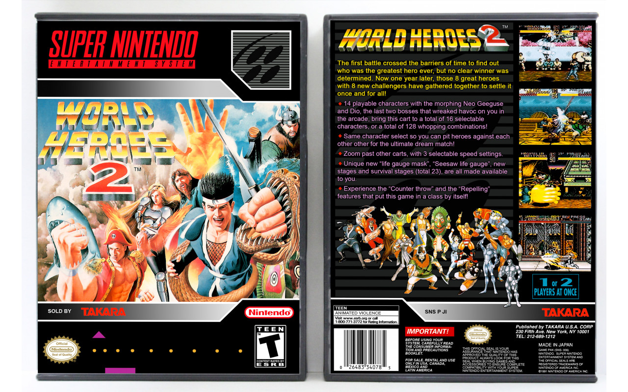Gaming Relics - World Heroes 2