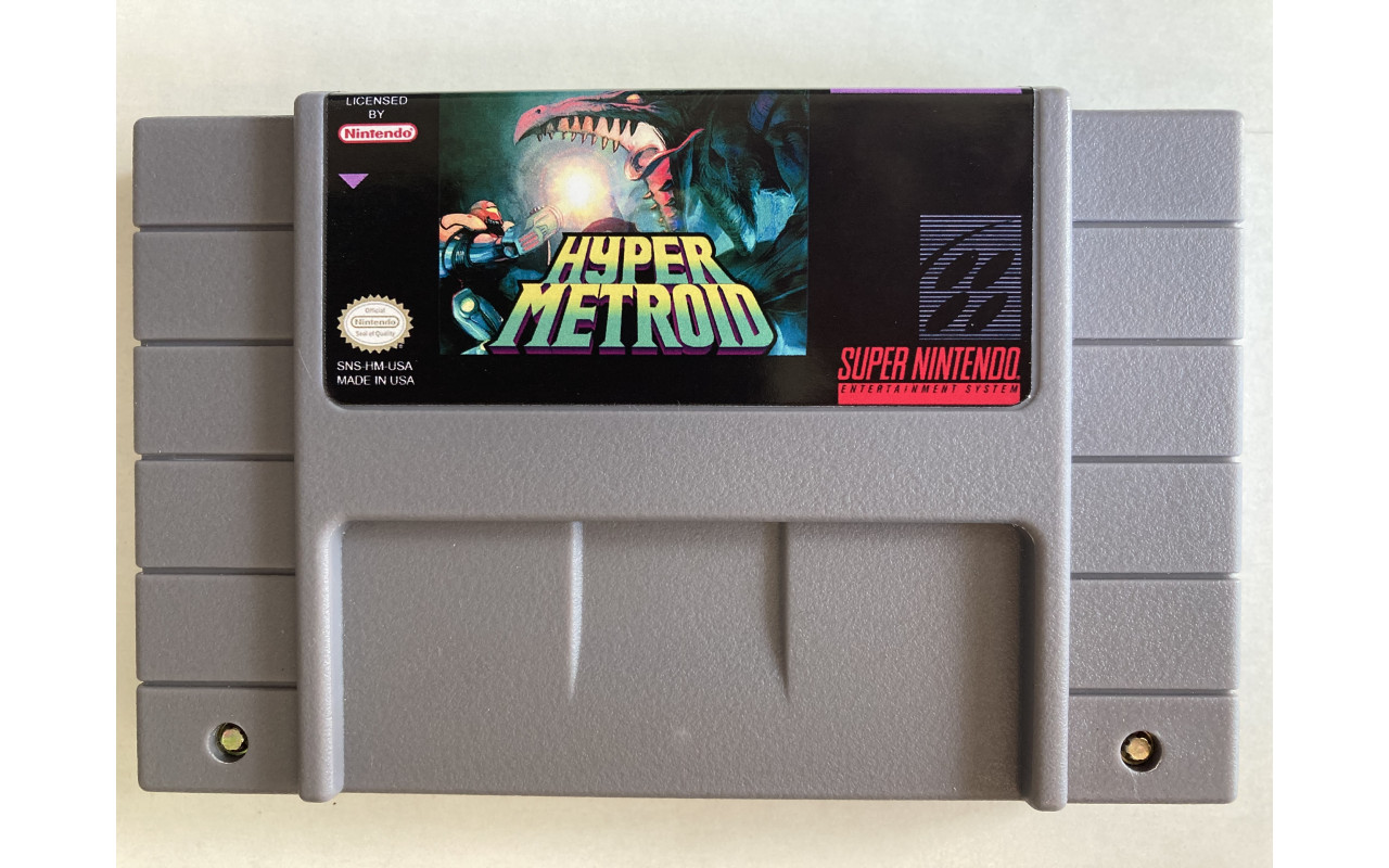 Gaming Relics - SNES Repros - Hyper Metroid