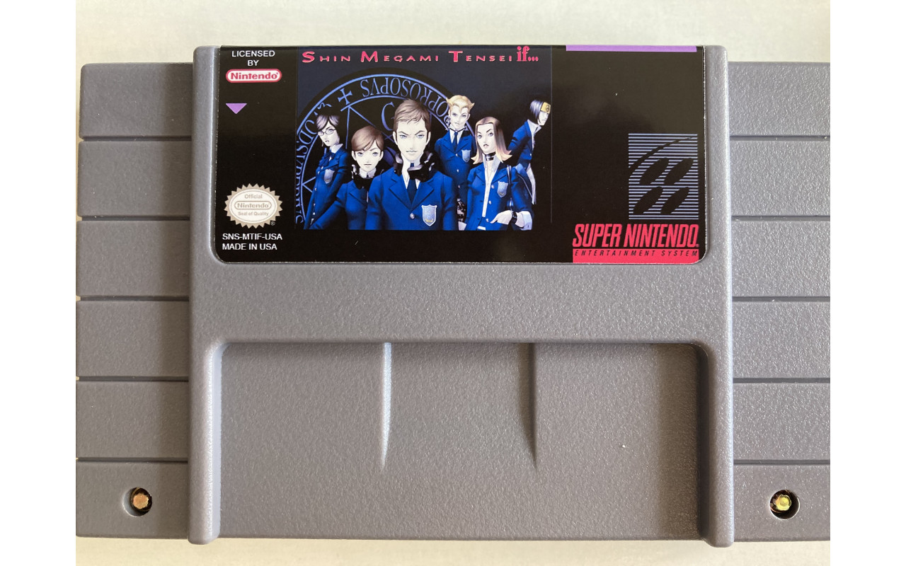 Gaming Relics - SNES Repros - Shin Megami Tensei if...