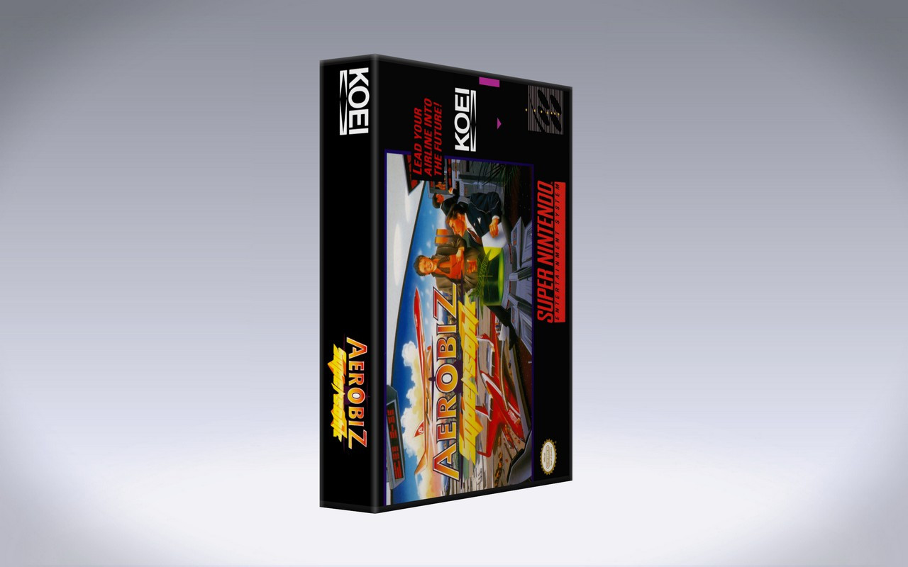 Gaming Relics - Super Nintendo - Retail Style - Aerobiz Supersonic