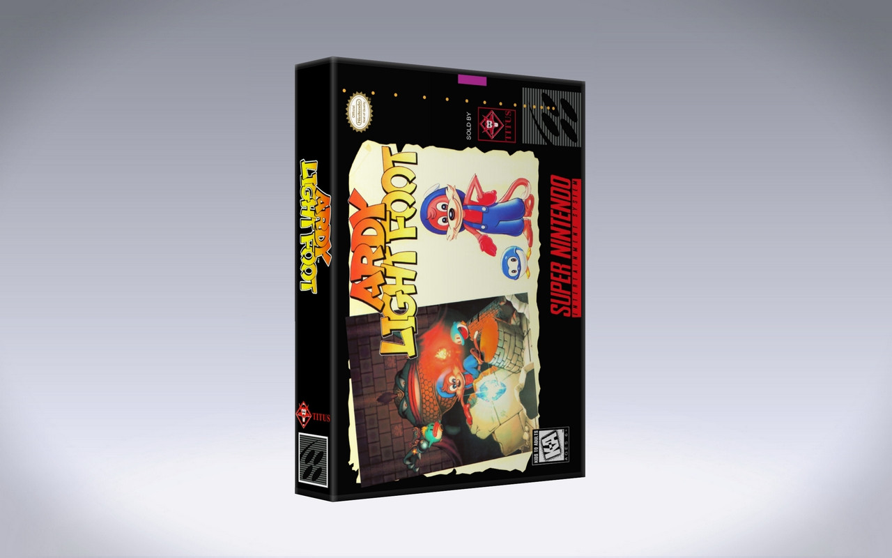 Gaming Relics - Super Nintendo - Retail Style - Ardy Lightfoot