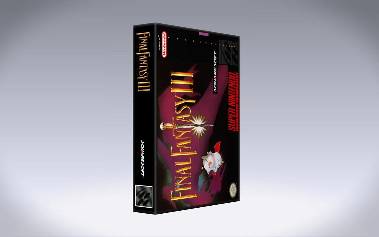 Gaming Relics - Super Nintendo - Retail Style - Final Fantasy III