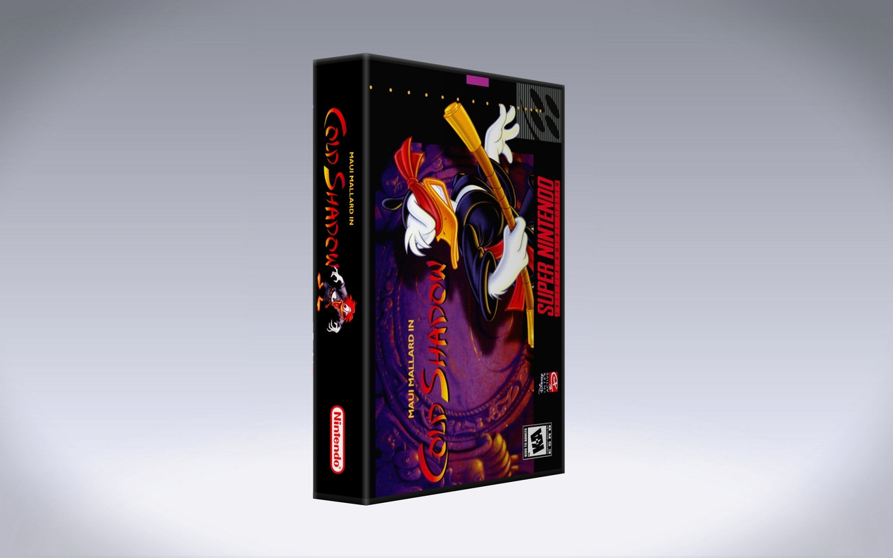 Gaming Relics - Super Nintendo - Retail Style - Maui Mallard in Cold Shadow