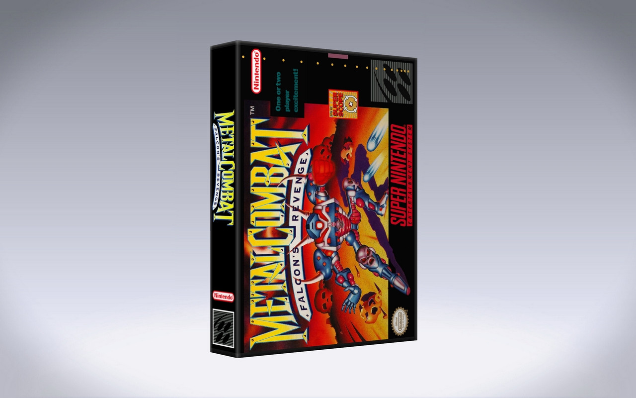 Gaming Relics - Super Nintendo - Retail Style - Metal Combat: Falcon's ...