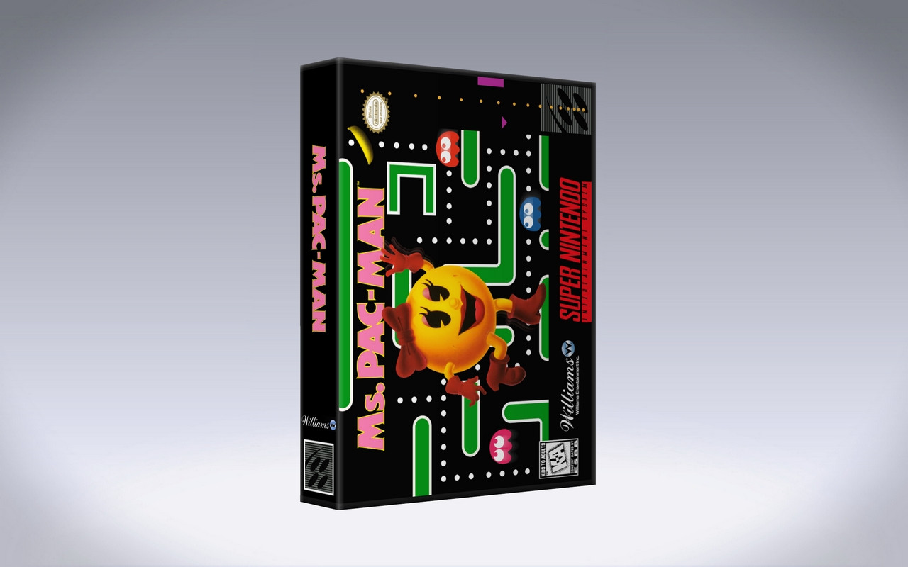Gaming Relics - Super Nintendo - Ms. Pac-Man