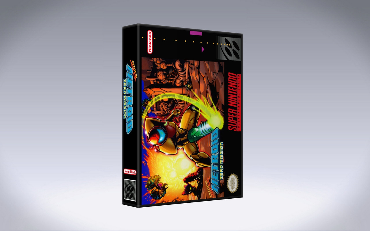 Gaming Relics - Super Nintendo - Retail Style - Super Metroid: Zero Mission