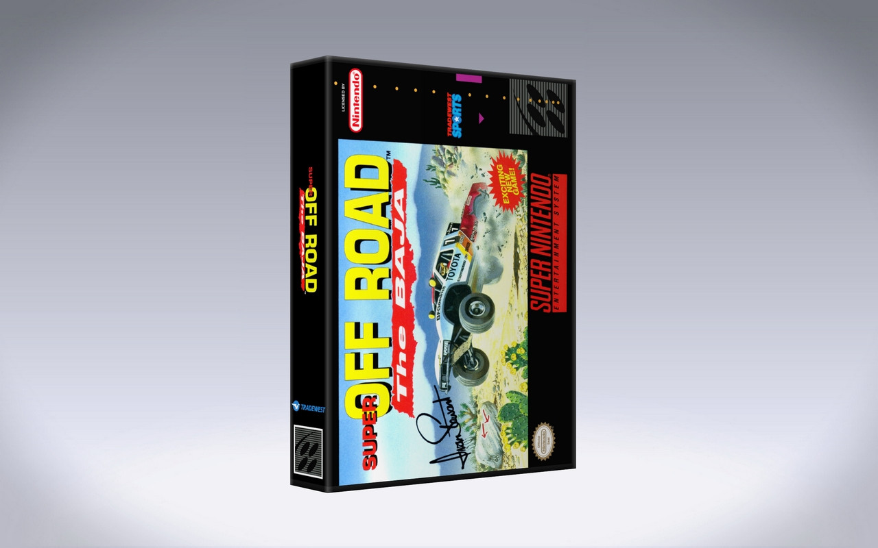 Gaming Relics - Super Nintendo - Retail Style - Super Off Road: The Baja