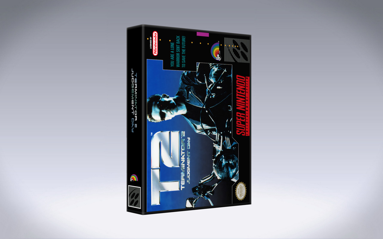 Gaming Relics - Super Nintendo - Retail Style - T2 Terminator 2 ...