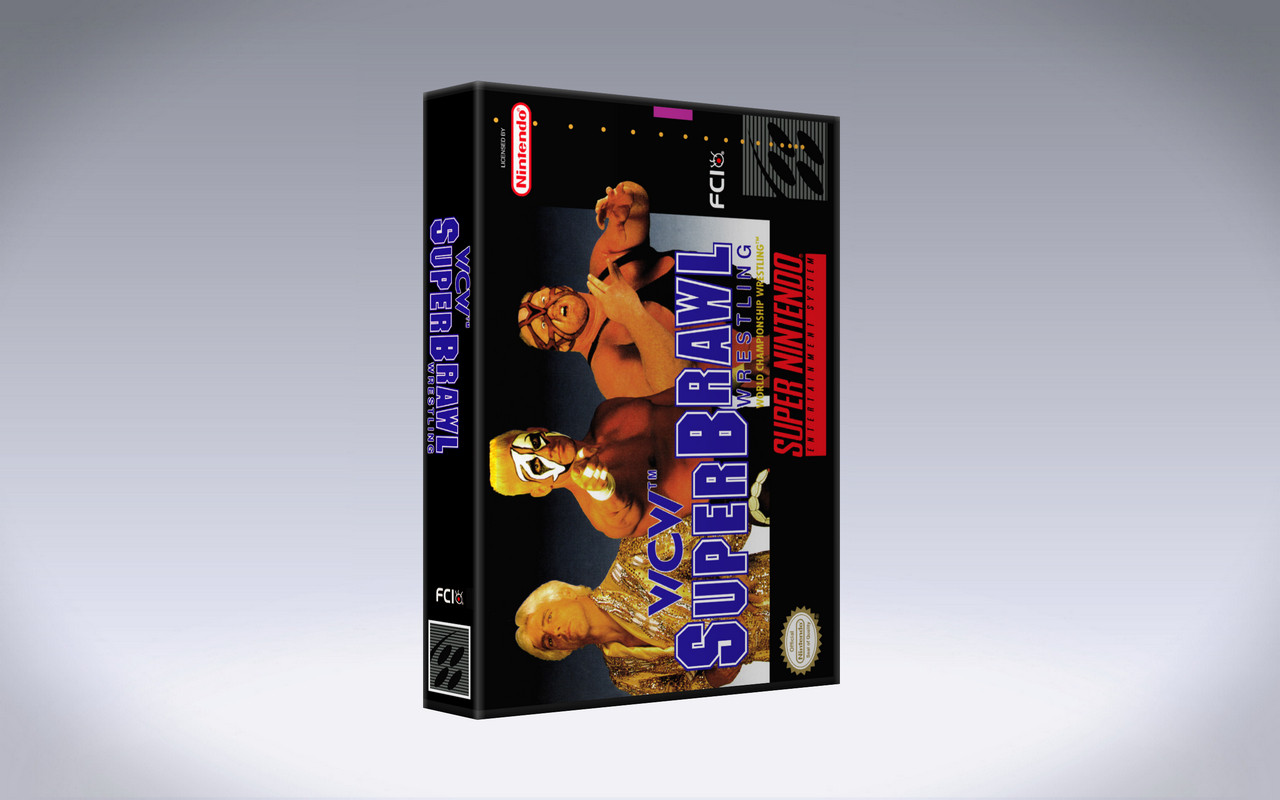 Gaming Relics - Super Nintendo - Retail Style - WCW Super Brawl Wrestling