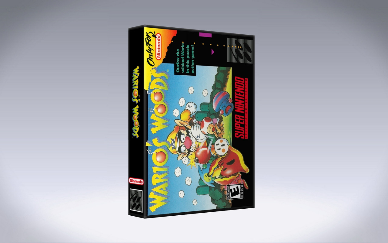 Gaming Relics - Super Nintendo - Wario's Woods