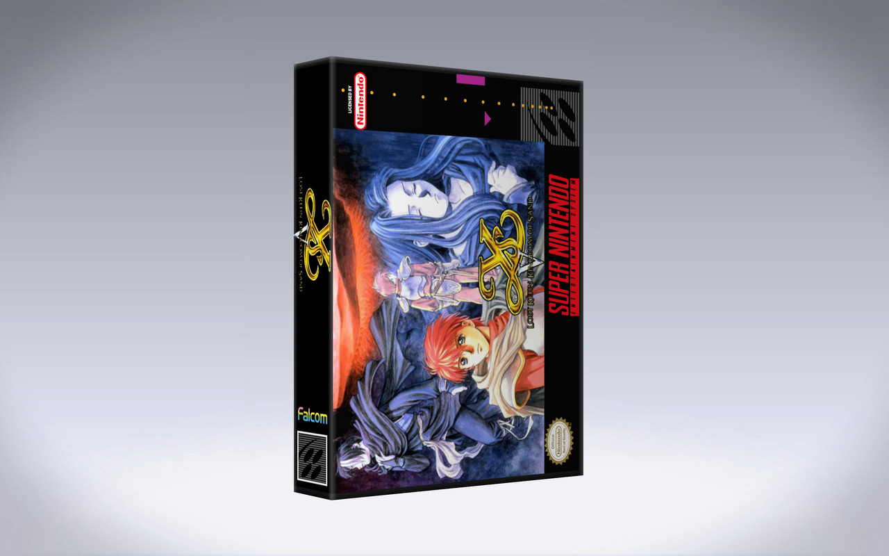 Gaming Relics - Super Nintendo - Retail Style - Ys V: Lost Kefin ...