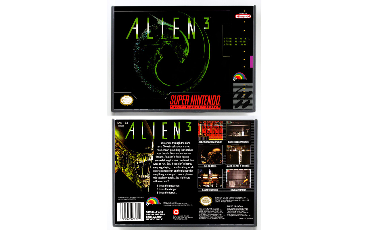 Gaming Relics - Super Nintendo - Alien 3