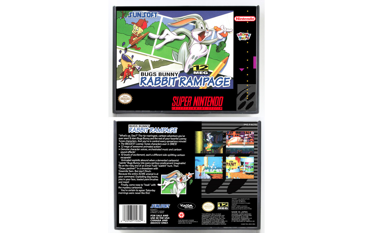 Gaming Relics - Bugs Bunny Rabbit Rampage