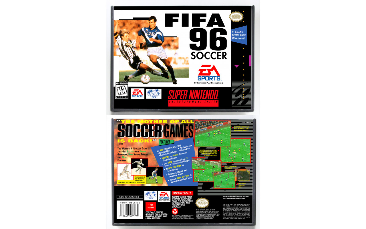 Gaming Relics - FIFA Soccer 96