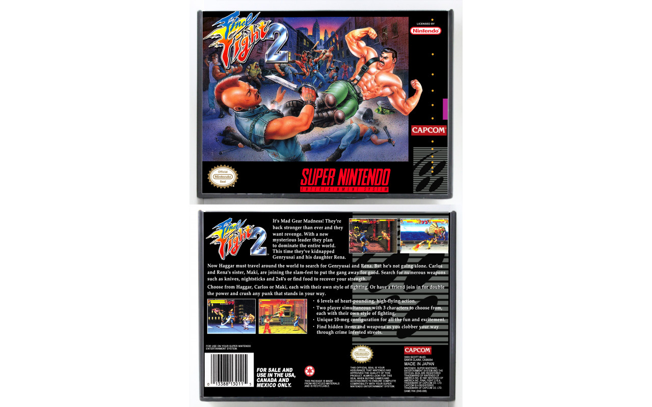Gaming Relics - Super Nintendo - Final Fight 2