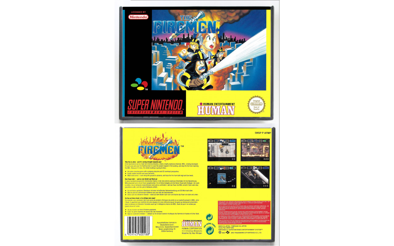 Gaming Relics - Firemen, The (SNES/SFC Hybrid Design)