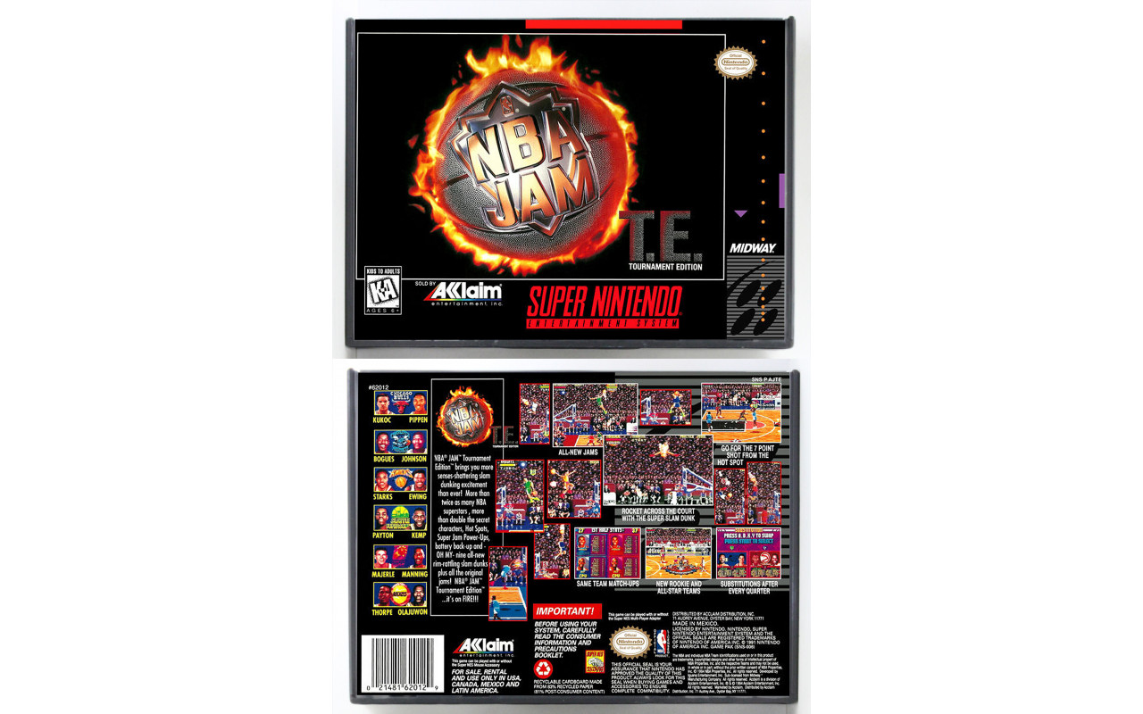 Gaming Relics - Super Nintendo - NBA Jam Tournament Edition