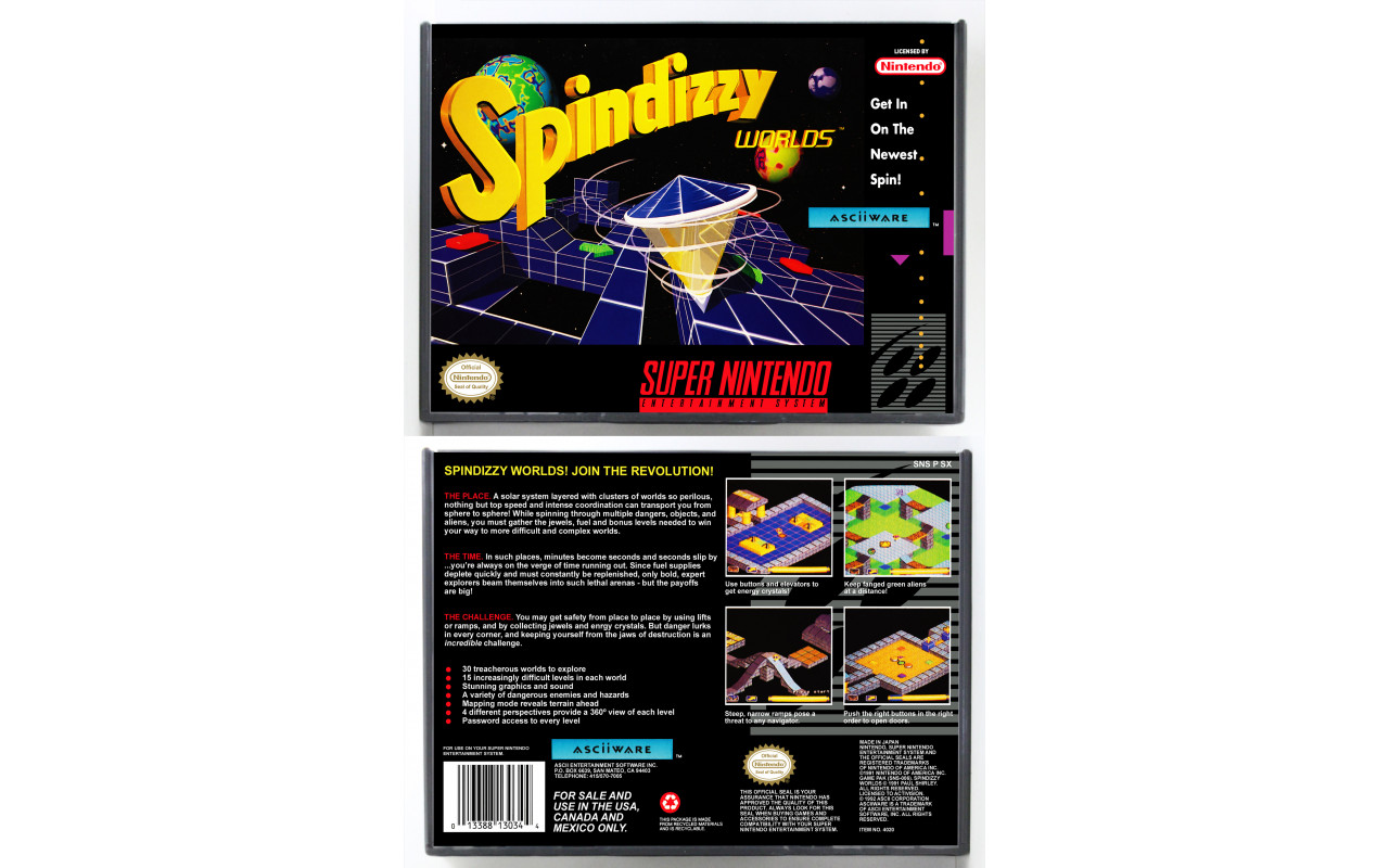 Gaming Relics - Spindizzy Worlds