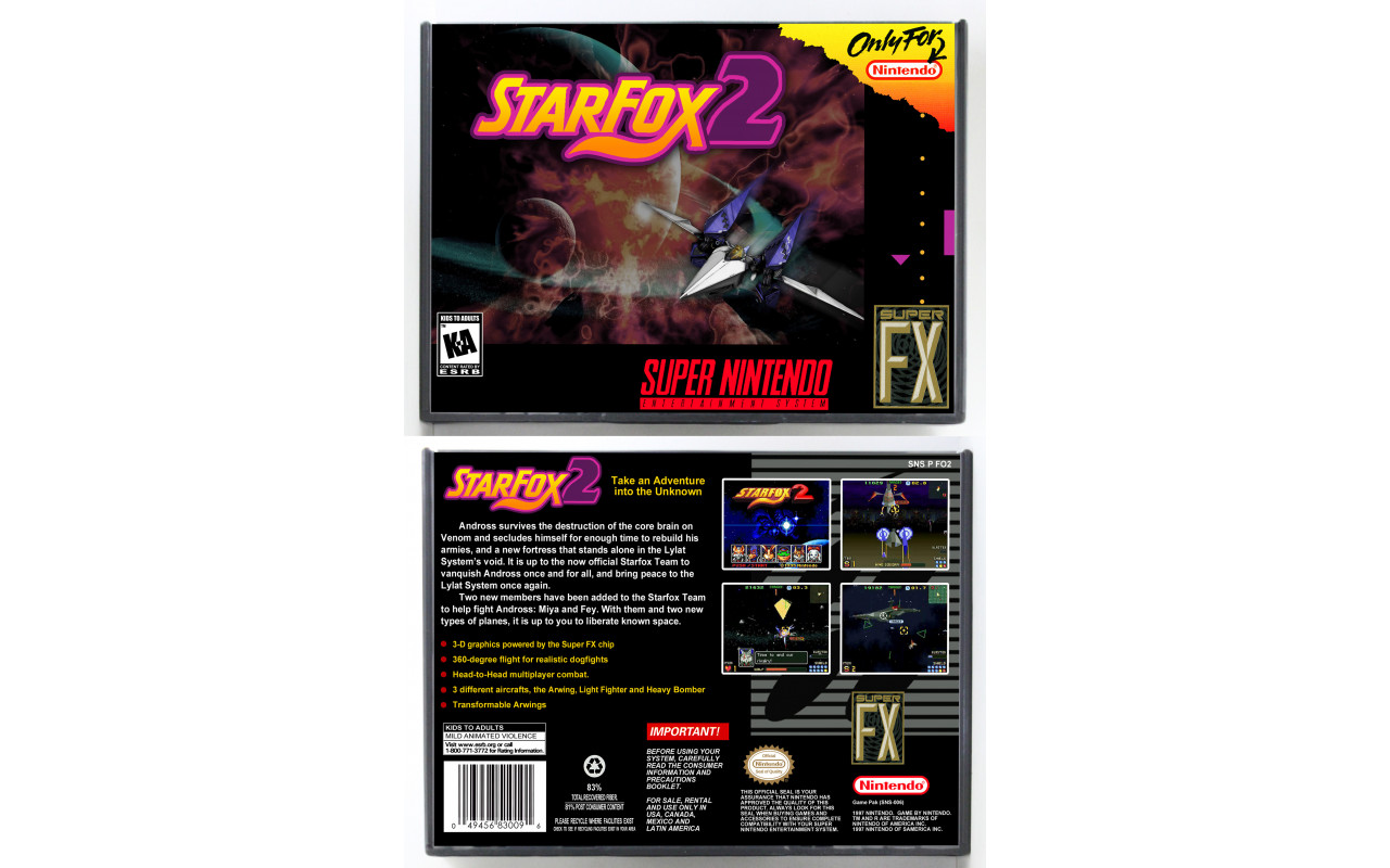 Gaming Relics - Star Fox 2