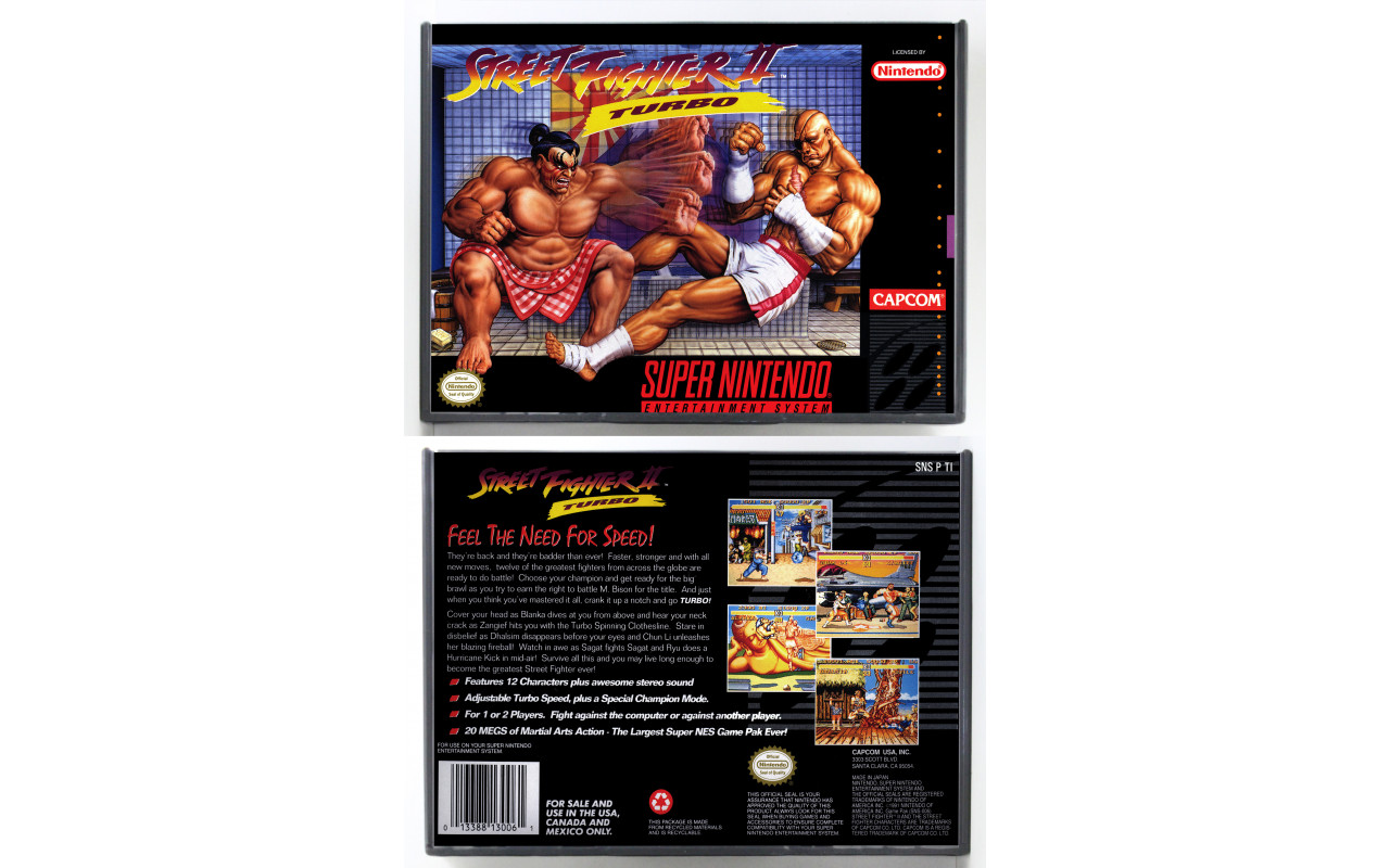 Gaming Relics - Super Nintendo - Street Fighter II Turbo