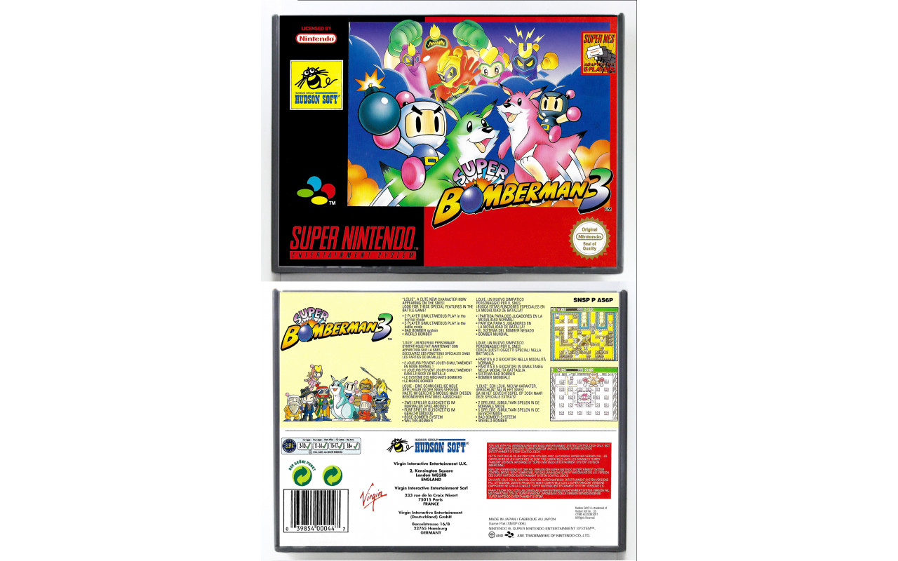 Gaming Relics - Super Bomberman 3