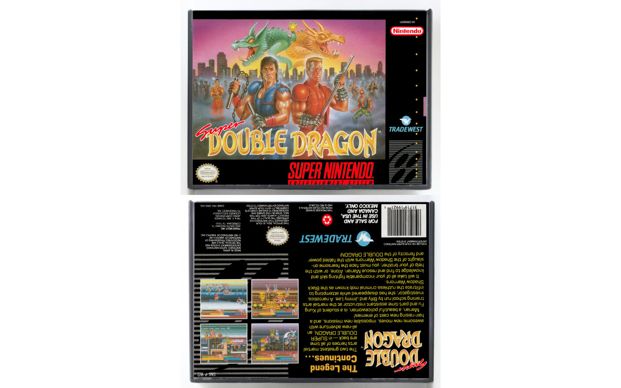 Gaming Relics - Super Nintendo - Super Double Dragon