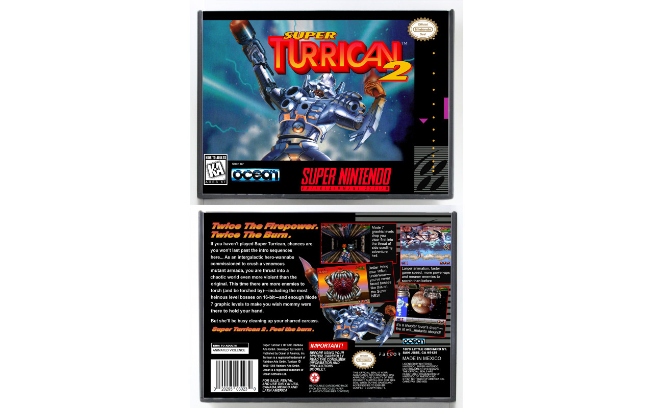 Gaming Relics - Super Turrican 2