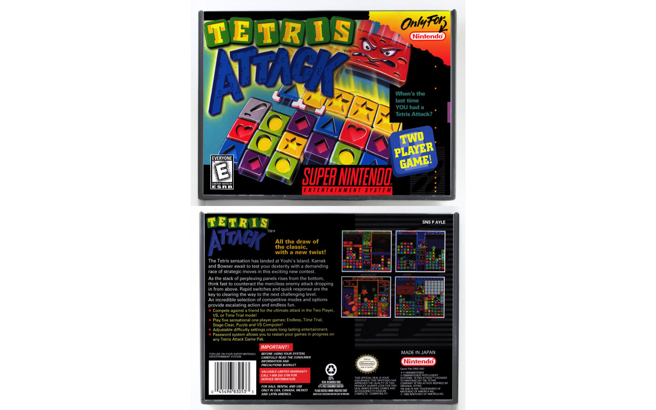 Gaming Relics - Super Nintendo - Tetris Attack