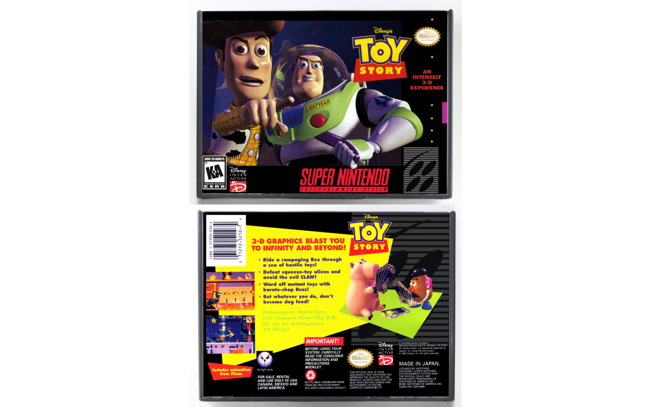 Gaming Relics - Super Nintendo - Toy Story