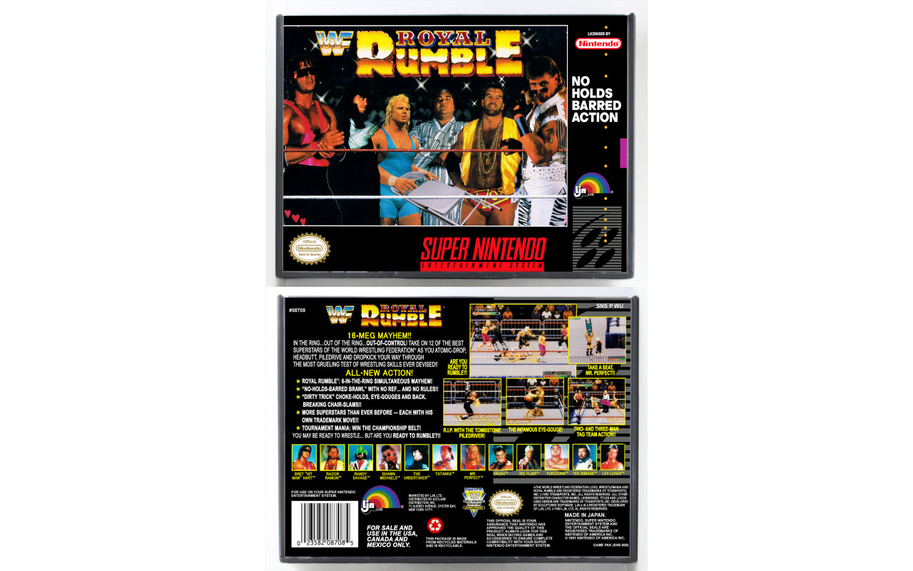 Gaming Relics - WWF Royal Rumble