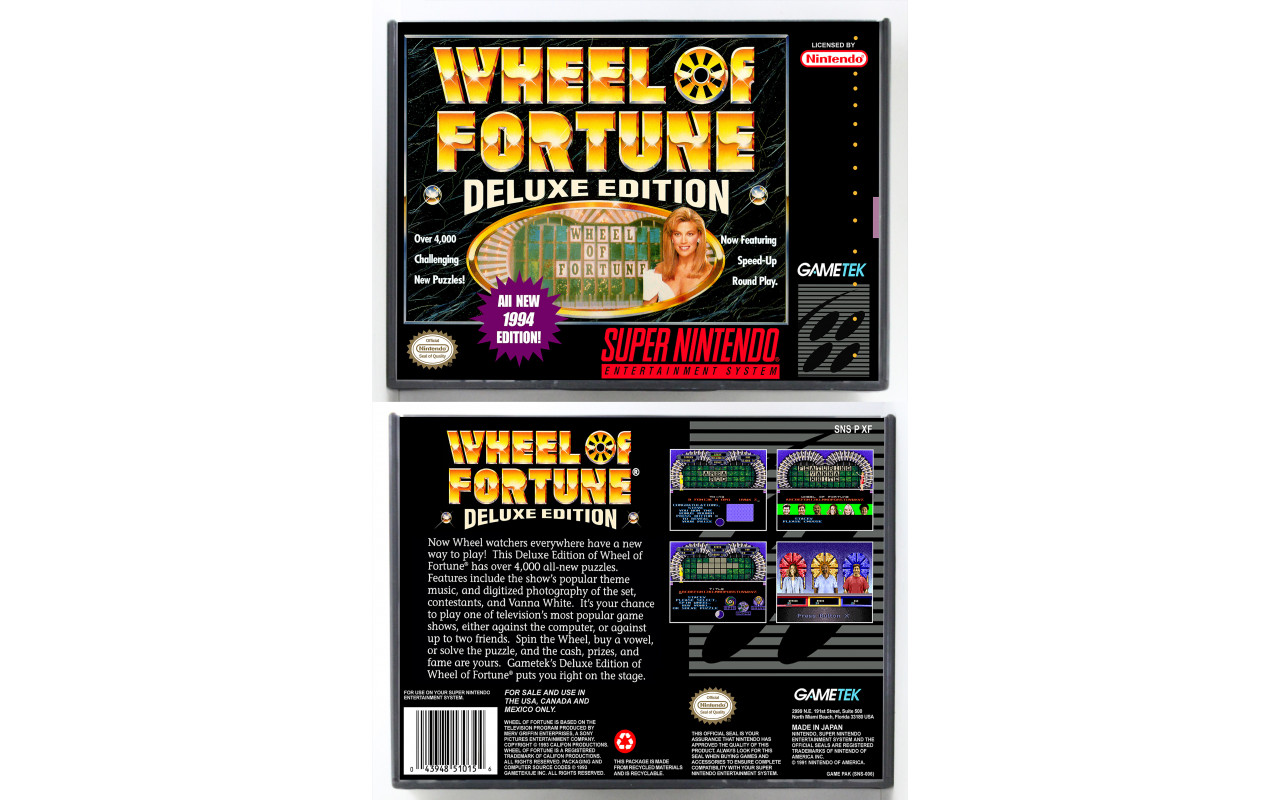 Gaming Relics - Wheel of Fortune: Deluxe Edition