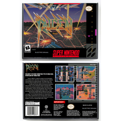 Gaming Relics - Super Nintendo - Retail Style